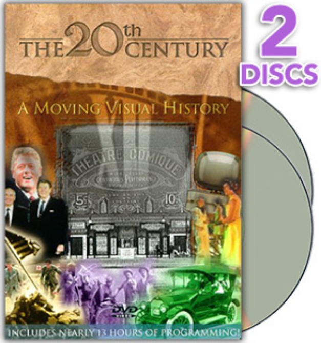 The 20th Century: A Moving Visual History DVD - PulseTV