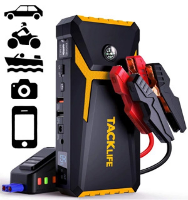 12V Compact Auto Jump Starter And Power Pack - PulseTV