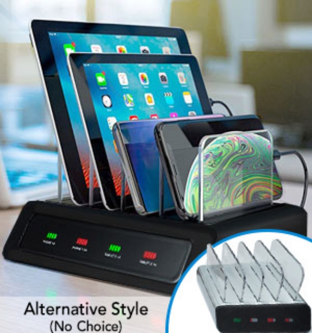 Multi Port USB Charging Station with Visual Indicator - PulseTV