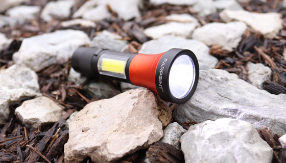300 Lumen Rechargeable Tactical Micro Flashlight With Top And Side ...