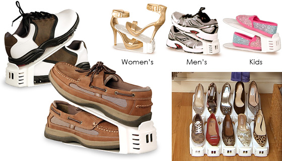 Shoe Slotz - Double Your Storage: Set of 6 - PulseTV