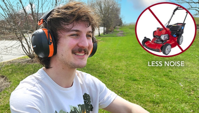 Pro Grade SNR34db (nrr28db) Folding Over The Ear "Ear Muff Style" Noise ...