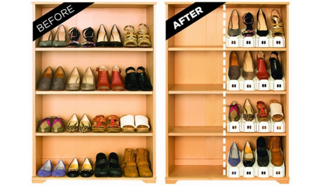 Shoe Slotz - Double Your Storage: Set of 6 - PulseTV