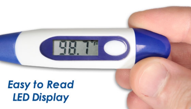 Flexi-TempCheck Digital Thermometer (Quick and Accurate) - PulseTV