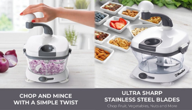 Ultra Kitchen Chopper Deluxe Version by Mueller - PulseTV