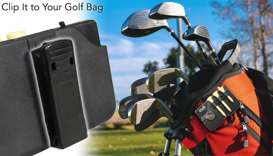 Golf Multi-Tool - 12 Golf Essentials w/ Case & Clip by Kutmaster - PulseTV