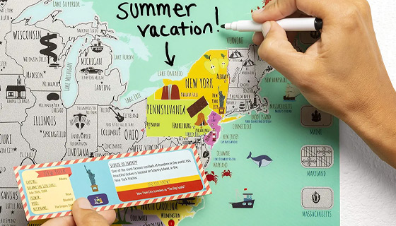 Scratch-Off U.S. Map Kit - PulseTV