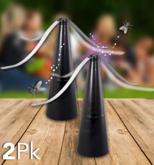 Compact Bug Fan with Soft-Touch Blades 2-Pack - PulseTV