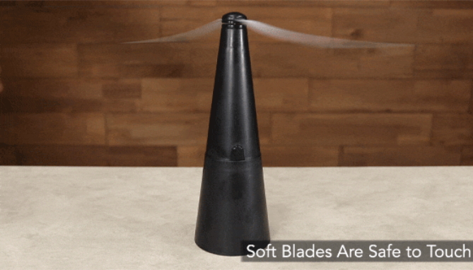 Compact Bug Fan with Soft-Touch Blades 2-Pack - PulseTV