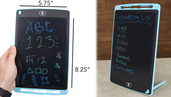 LCD Reusable Writing and Drawing Tablet 10.5 Inch Screen - PulseTV
