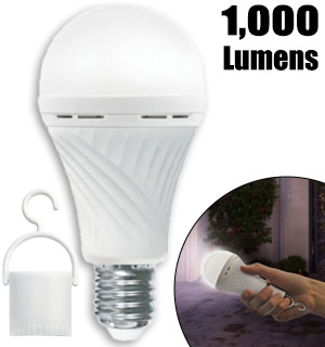 2-Pack of Vintage-Edison Style Rechargeable Clip-On Light Bulb - PulseTV