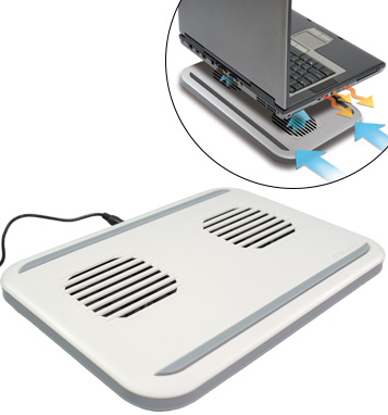 Targus Chill Mat for Netbook Style Laptops: Dual-Fan Design - PulseTV