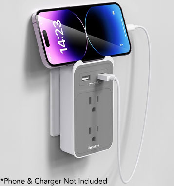 ThingCharger Power Outlet Phone Charger Combo - PulseTV