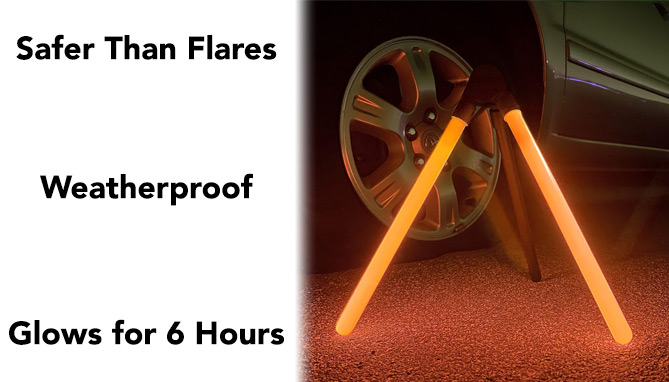 Glow Stick Emergency Safety Signal Kit 3-Pack - PulseTV