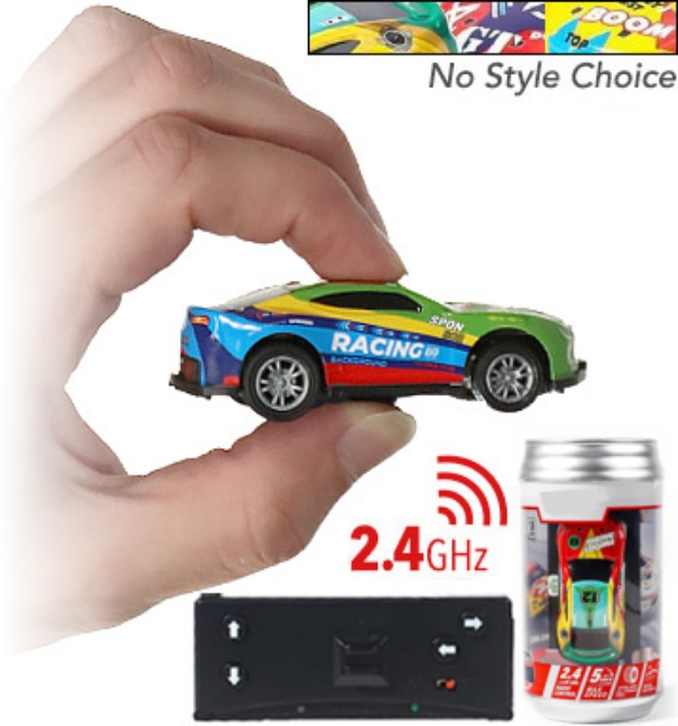 Mini RC Car in a Can: Upgraded 2.4GHz Frequency - PulseTV