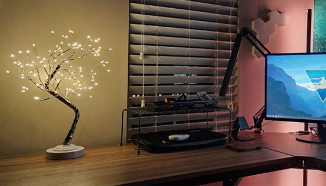 108 LED Tabletop Fairy Light Tree - 2 Pack - PulseTV