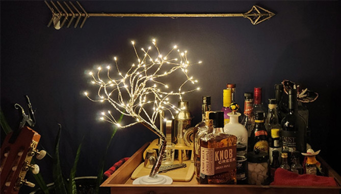 108 LED Tabletop Fairy Light Tree - 2 Pack - PulseTV