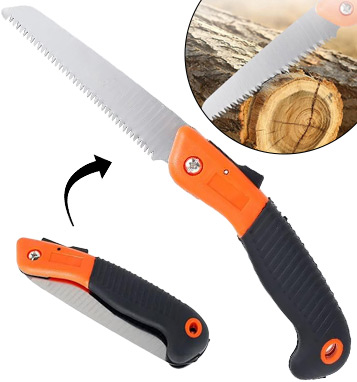 TimberClaw Folding Hand Saw - PulseTV