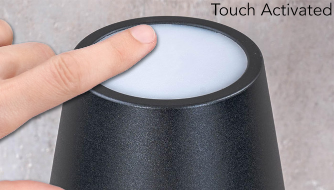Modern Touch Activated Table Lamp With Dimmer Function - PulseTV