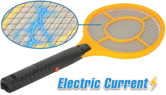 Bug Zapper Tennis Racquet - PulseTV
