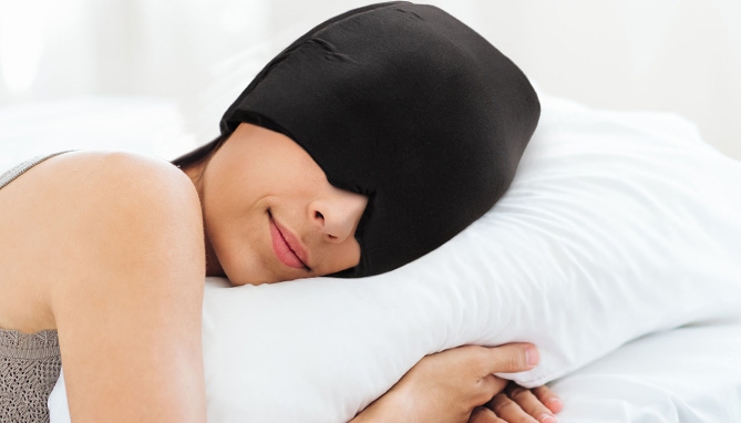 Deluxe 360 Hot and Cold Migraine Relief Compression Cap - PulseTV