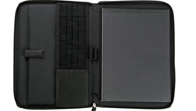 Executive Padfolio - Durable Zippered Portfolio w/ Legal Pad - PulseTV