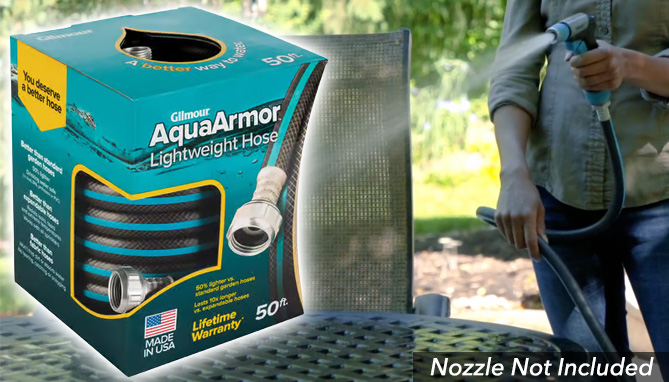Gilmour Aqua Armor Lightweight 50ft Hose - PulseTV