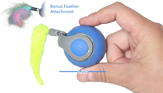 Speedy Sprint Ball: Rechargeable Interactive Cat Toy by PetGravity ...