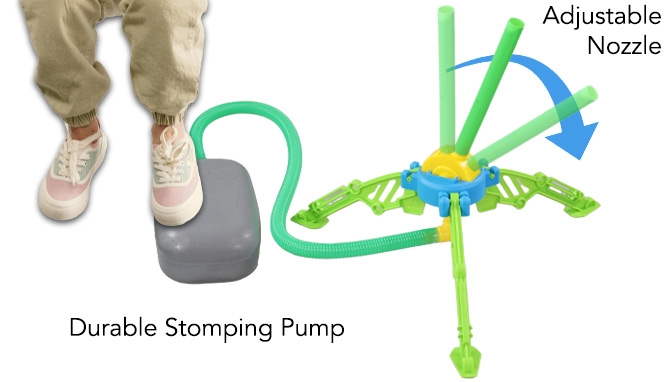 DENTED/Dinged: Stomp Rocket Air Powered Foam Missile Kit - PulseTV