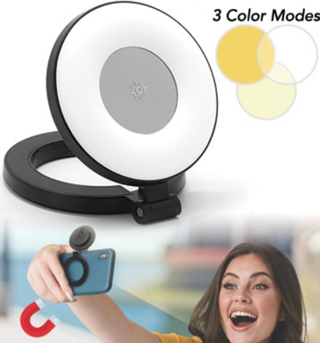 Magsafe Selfie Light and Phone Stand - PulseTV