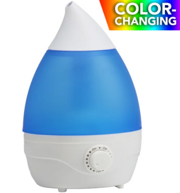 Color-Changing LED Tabletop Humidifier - PulseTV
