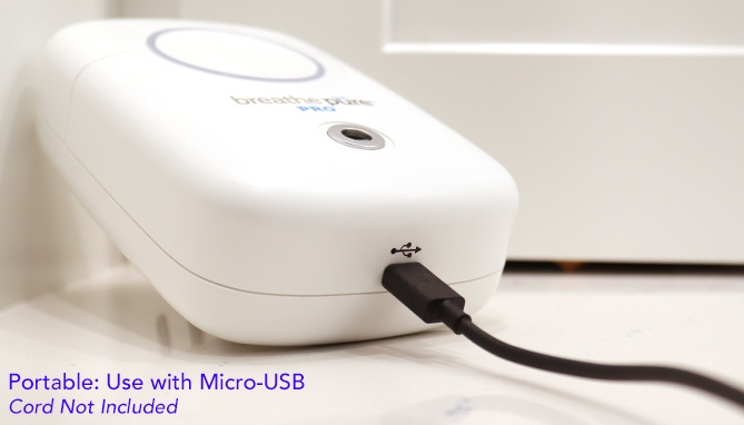 Breathe Pure Pro Portable Plug-In Air Purifier - PulseTV