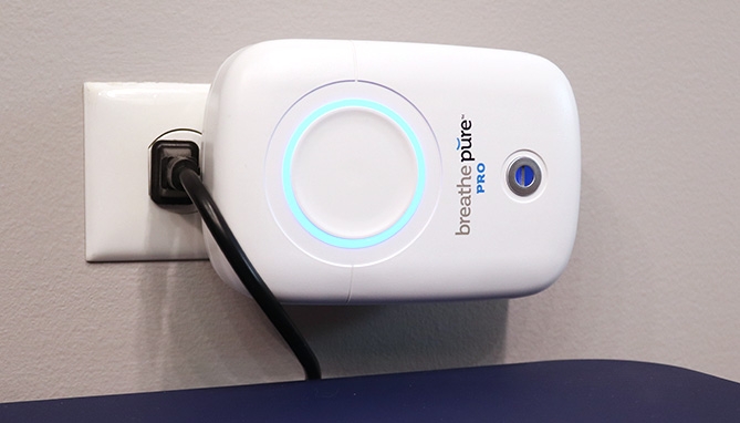 Breathe Pure Pro Portable Plug-In Air Purifier - PulseTV