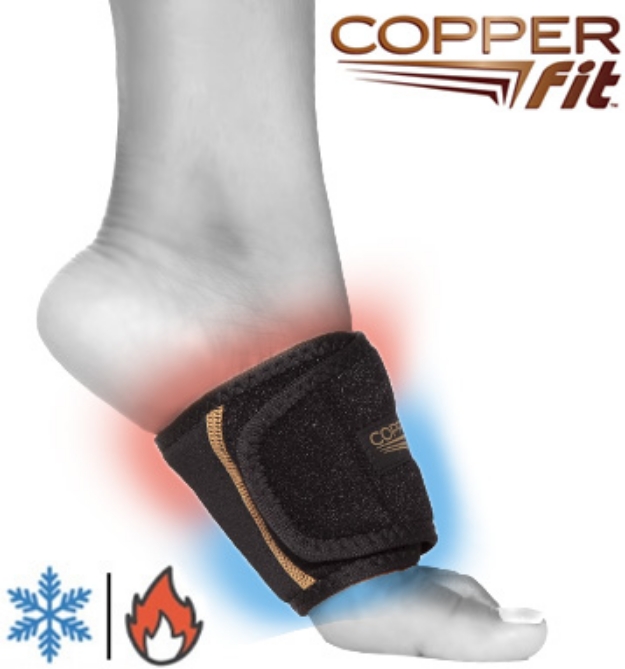 Copper Fit Rapid Relief Arch Wrap with Hot and Cold Therapy - PulseTV
