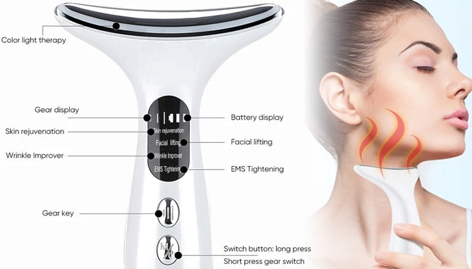 4-in-1 Face and Neck Massaging Sculpting Tool - PulseTV