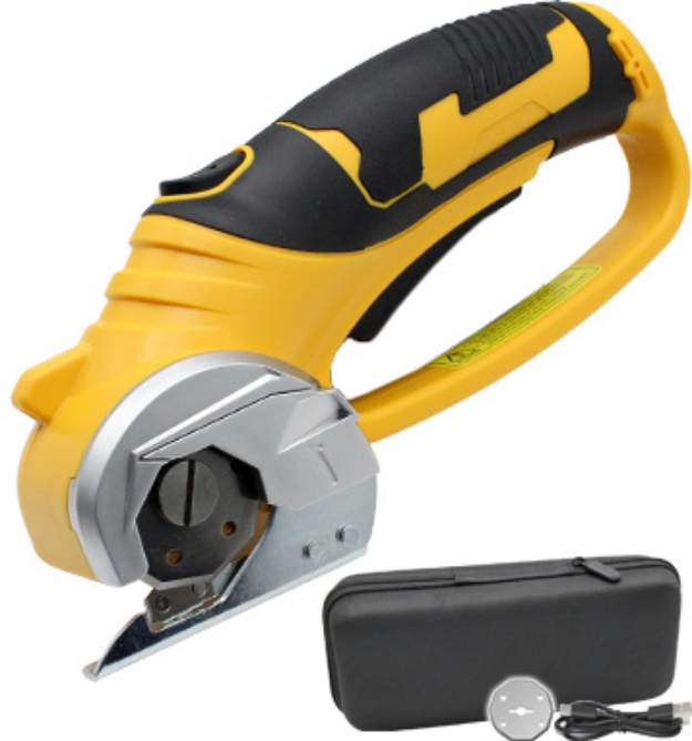 Electric Cutter Scissors: Rechargeable Rotary Cutting Kit - PulseTV
