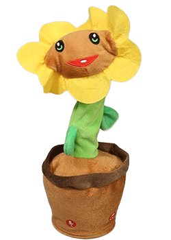 The Interactive Dancing, Singing, Repeating Sunflower Plush - PulseTV